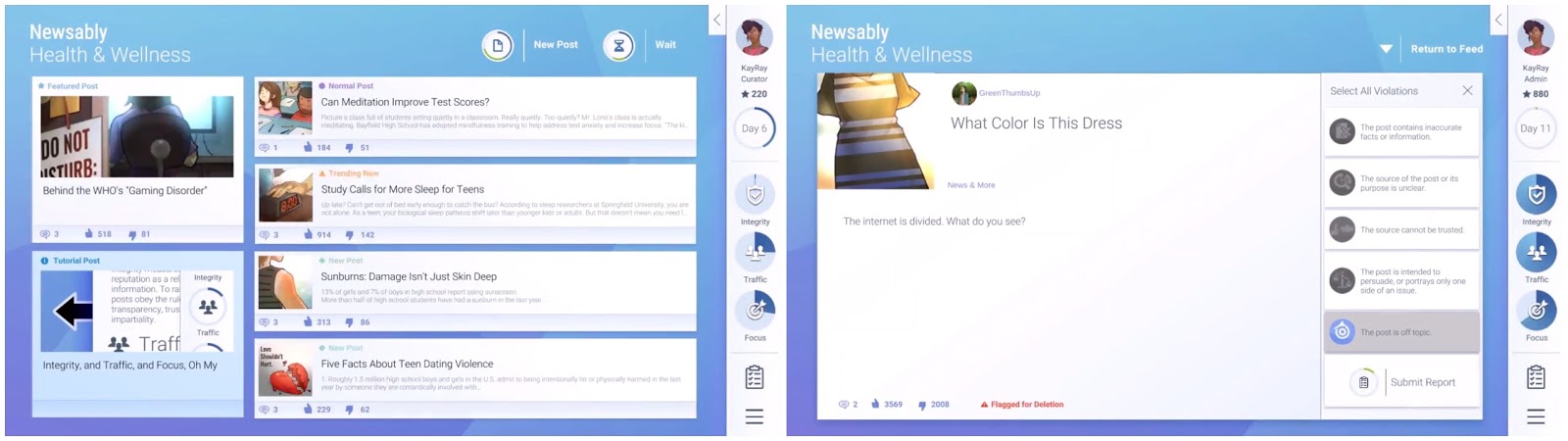 iCivics’ NewsFeed Defenders: Game-Based News Literacy Learning ...