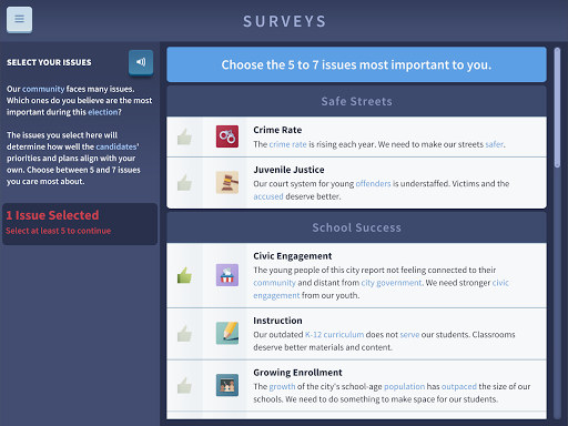 Game Spotlight: Cast Your Vote (iCivics) | Filament Games